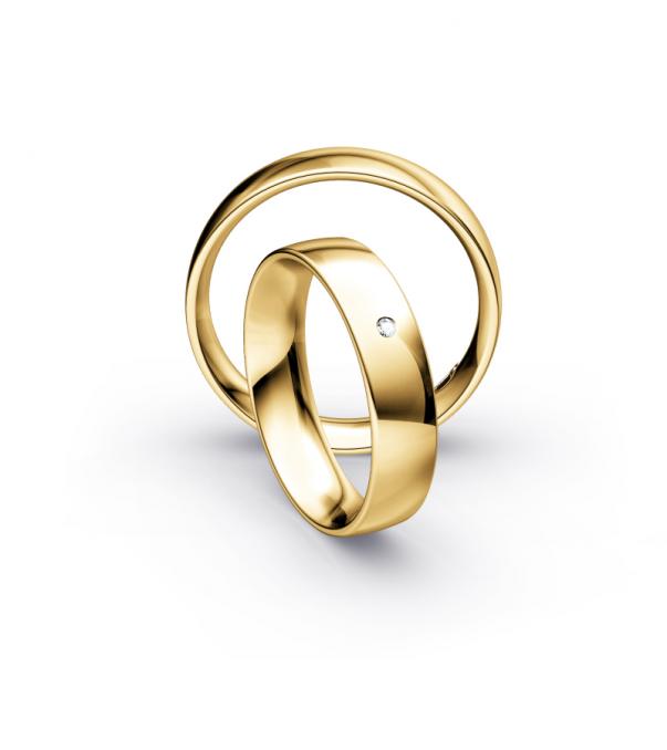 Ehering Damen Gold Einzeln